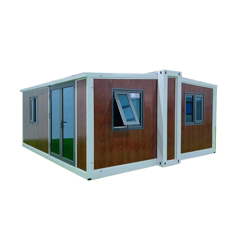 MGO Board Floor Prefabricated Office Double-wing Expansion Box for 20ft ...